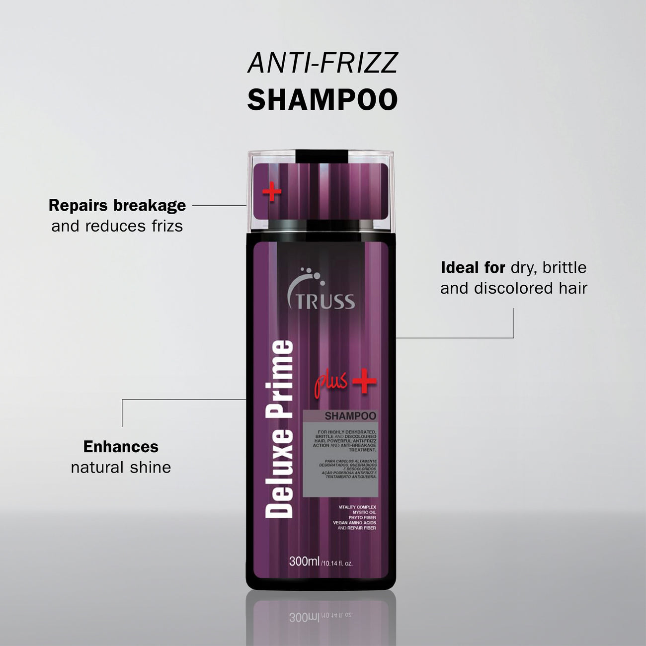 DELUXE PRIME PLUS+ SHAMPOO 300 ML/10.1 FL.OZ